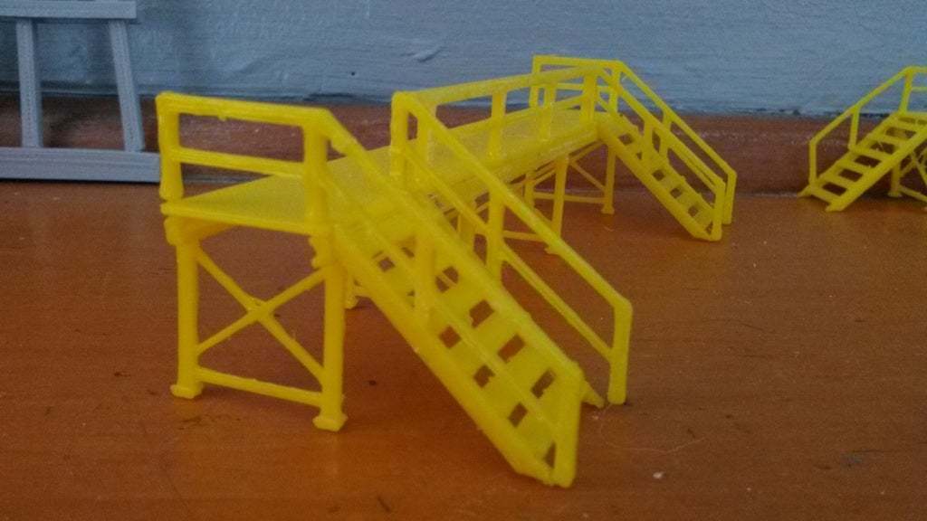 STL file Railroad workers platform #2 🏛️ ・3D printable model to ...